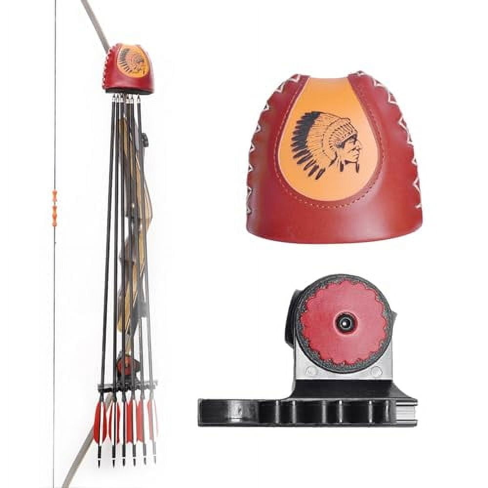 4/6 Quiver, Leather Quiver Holder, Recurve Bow Quiver, Quick Shoot ...