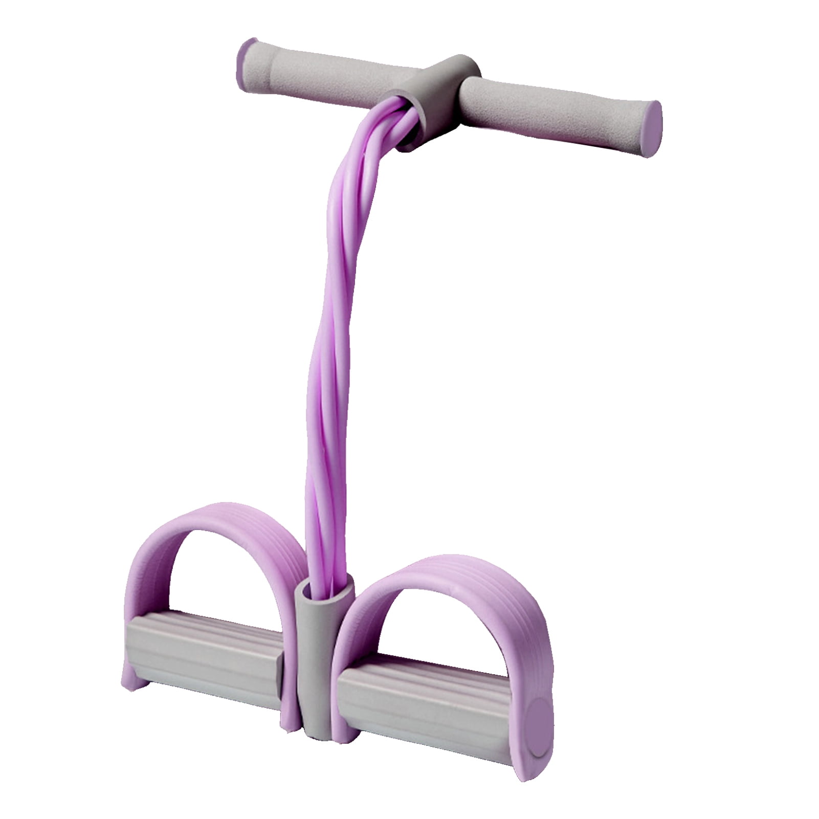 4/6-Tube Pedal Resistance Band with Handle Multifunction Tension Rope ...
