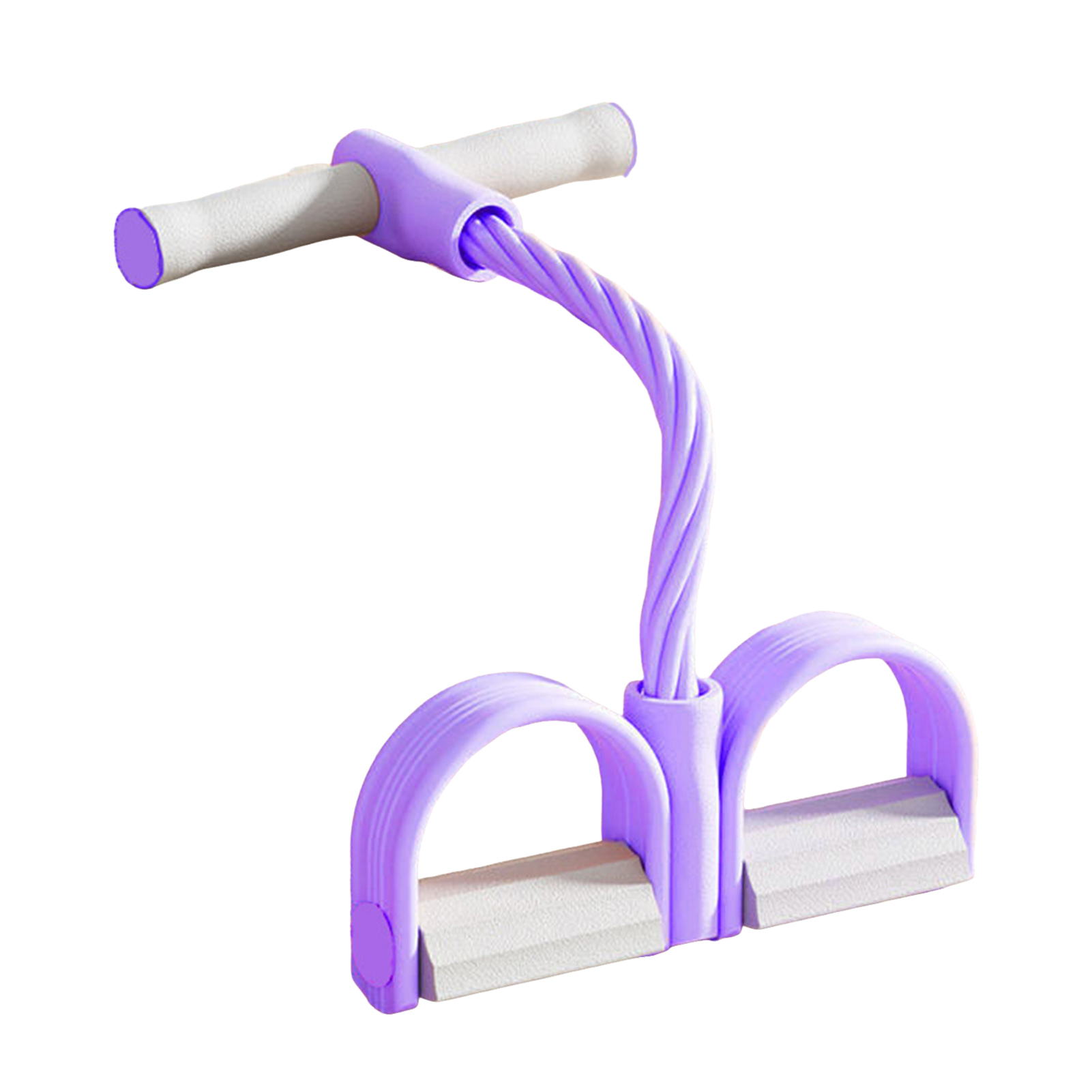4/6-Tube Pedal Resistance Band with Handle Multifunction Tension Rope ...