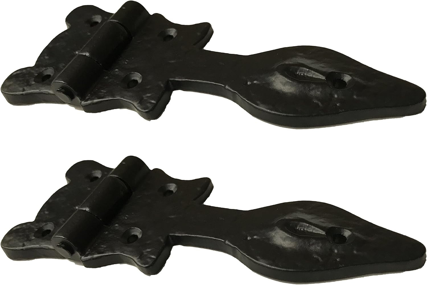 (4) 6" - Turtle Spear Decorative Iron Hinge - DS-115 - Antique Style ...