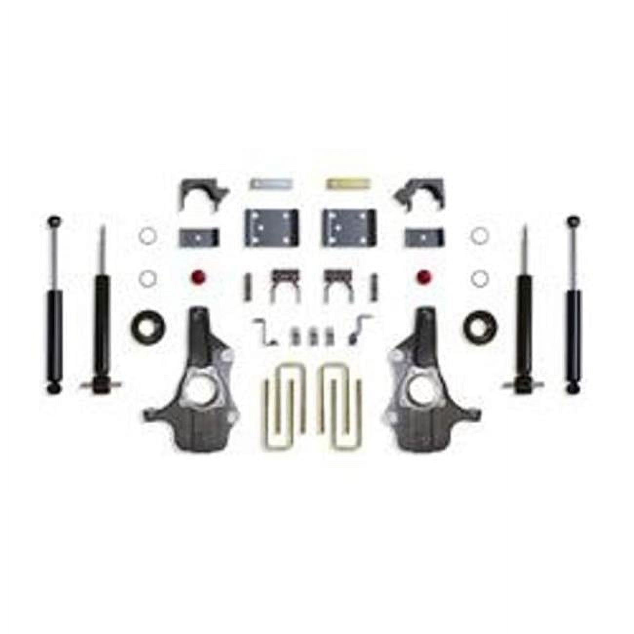 4-6 in. Lowering Spindle & Strut Kit with C-Frame Support for 2019-C ...
