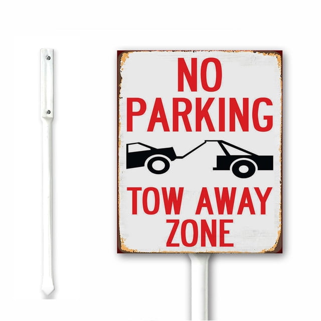 4.6" x 6" Yard Sign Do Not Block Driveway - 24 Hour Access Required ...