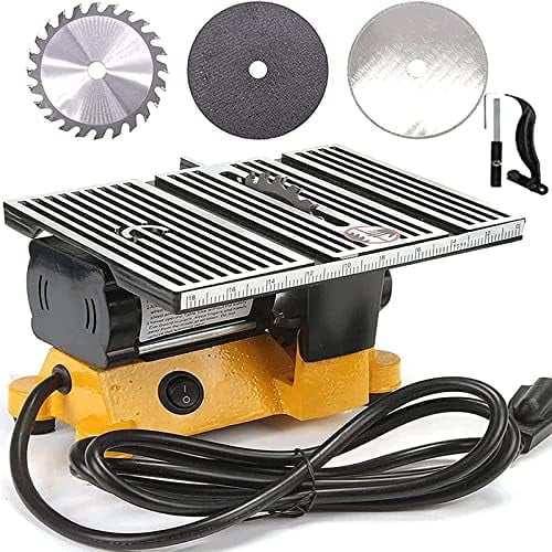 4" 60W MINI ELECTRIC TABLE SAW BENCH TOP GREAT ELECTRIC HOBBY CRAFT ...