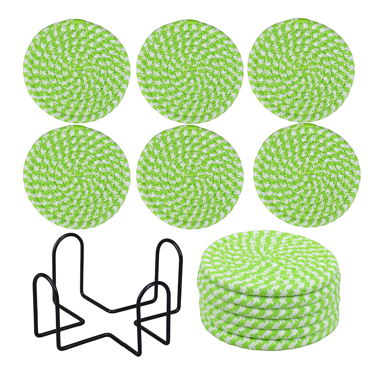 4.61 inch Trivets for Hot Dishes with a Kraft Paper Gift Box,Mats Set ...