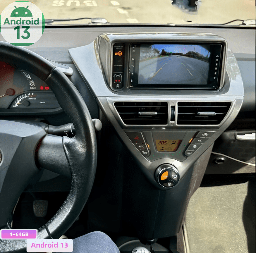 4+64G Android 13 Car Stereo for Toyota Scion iQ 2012 2013 2014 2015 Fit ...
