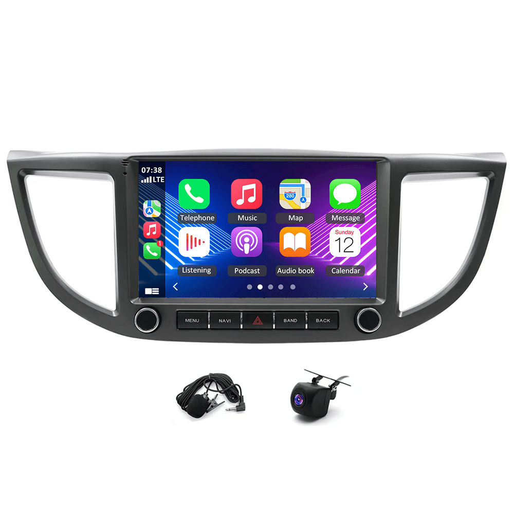 4+64G Android 14 Car Stereo GPS Navigation for Honda CRV 2012-2016 ...