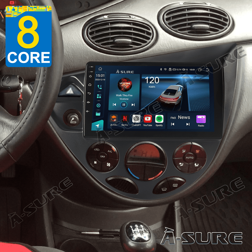 4+64GB Android 13 Car Stereo Radio for Ford Focus C170 1998-2003 ...