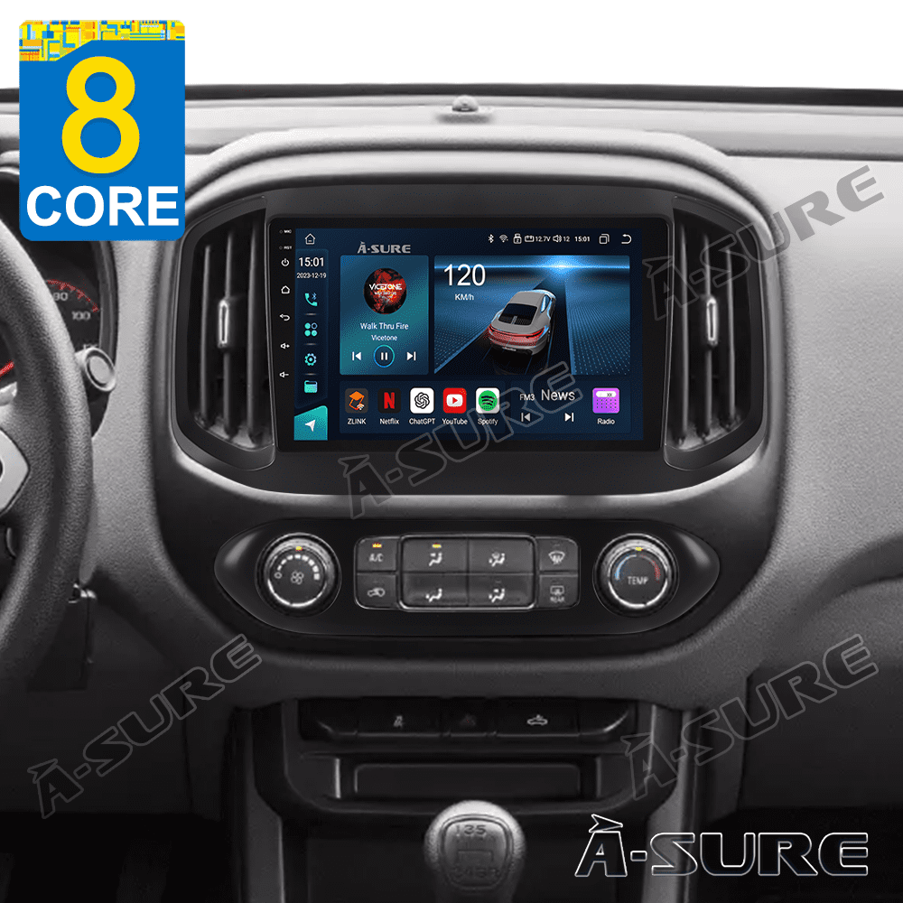 4+64GB Android 14 Car Stereo Radio for GMC Canyon Chevrolet Colorado ...