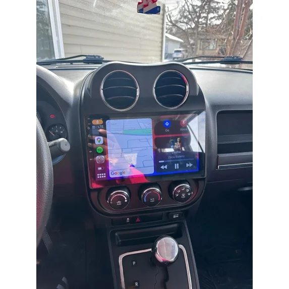 【4+64GB】Android 15 Car Radio for Jeep Patriot 2009-2011, 10 Inch IPS ...