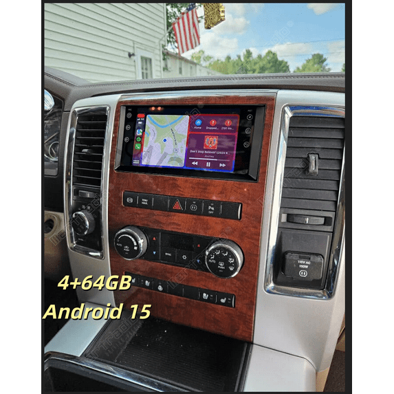 4+64GB Android 15 Car Stereo For Dodge RAM 1500 2500 3500 2009-2012 - 7 ...