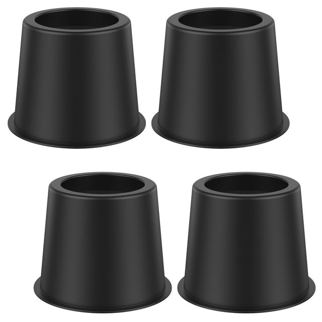 4/6Pcs Bed Riser 4 Inch Heavy Duty Round Furniture Riser Plastic Bed ...