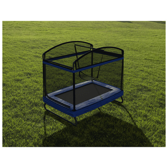 4*6ft Outdoor Square Trampolines for Kids Adults Long Rectangular ...