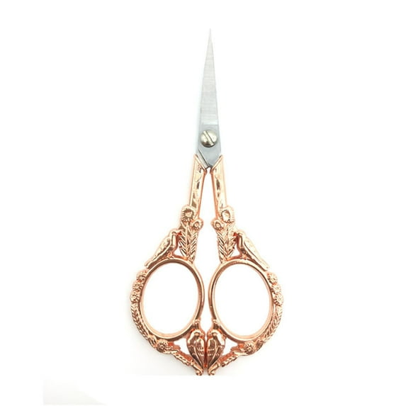 4.6in Embroidery Scissors - Small Sharp Pointed Sewing Scissors, Bronze ...
