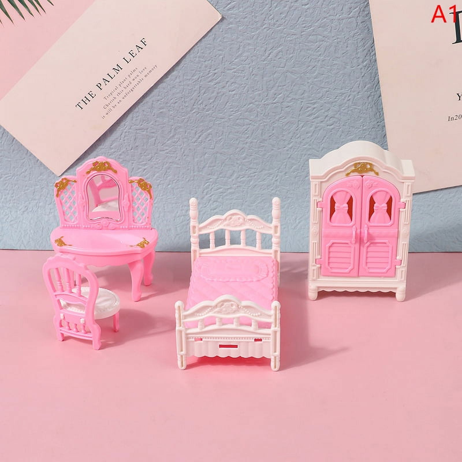 4/7/10/11Pcs Miniature Dollhouse Furniture Accessoies Kid Toys Kitchen ...