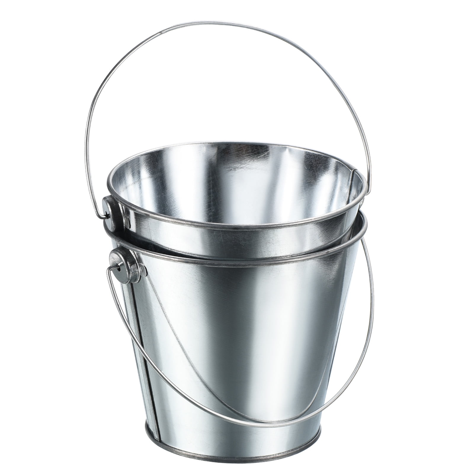 4.7 Inch Colored Metal Buckets Pencil Holder Buckets Metal Planter ...