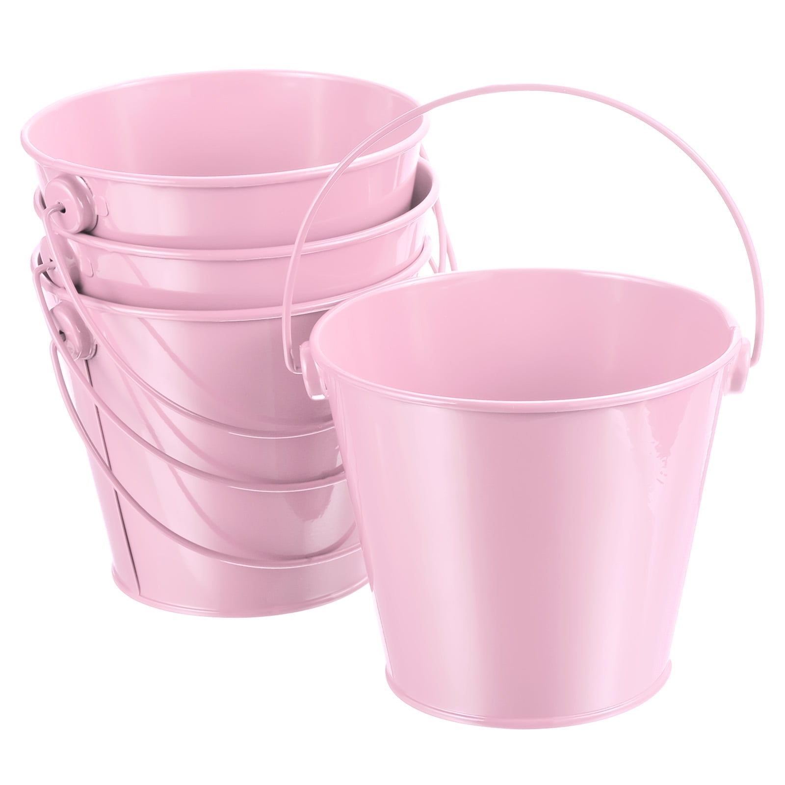 4.7 Inch Colored Metal Buckets Pencil Holder Buckets Metal Planter ...