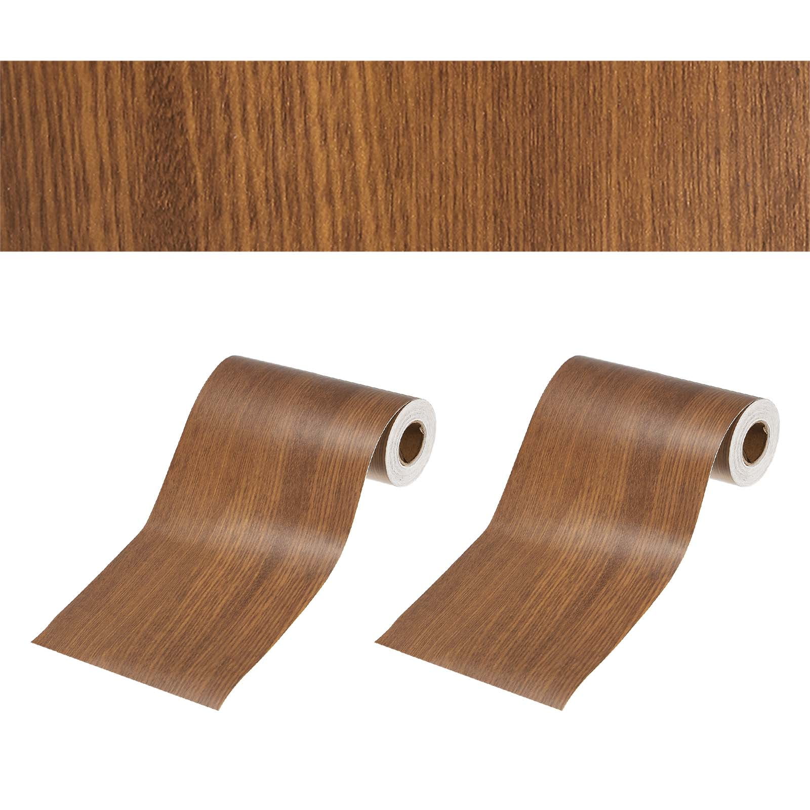 4.7 Inch x 66ft Wood Grain Repair Tape, Self Adhesive Realistic ...