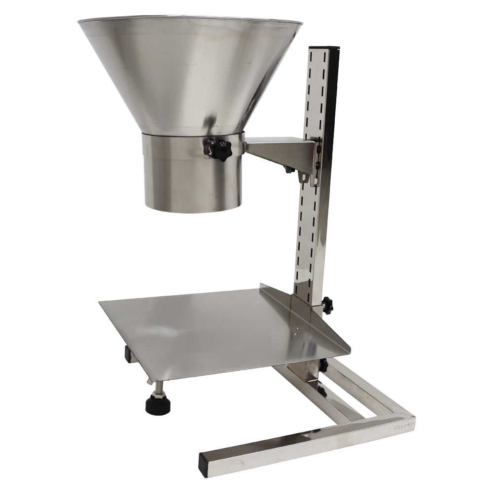 4.7” Stainless Steel Feeding Hopper Manual Filling Sorting Funnel with ...