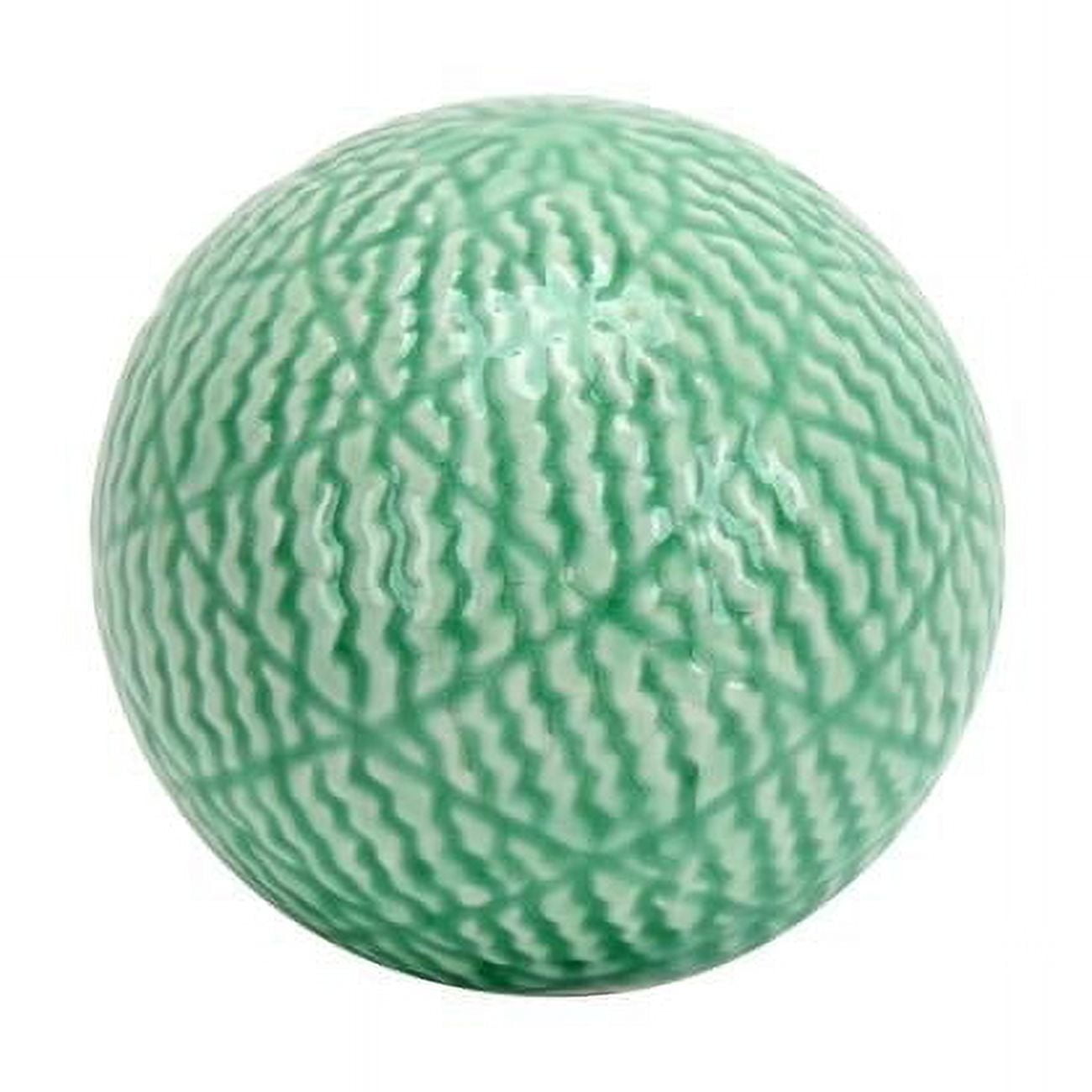 4.7 in. Decorative Ceramic Spheres, Green - Walmart.com