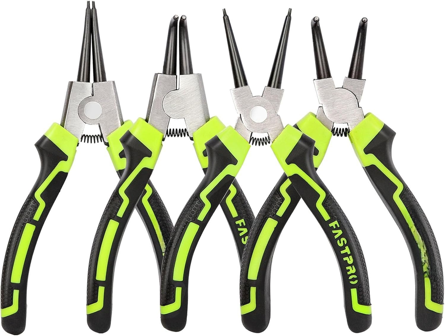 4- 7-inch Snap Ring Pliers Set, Internal/External Circlip Pliers Kit ...