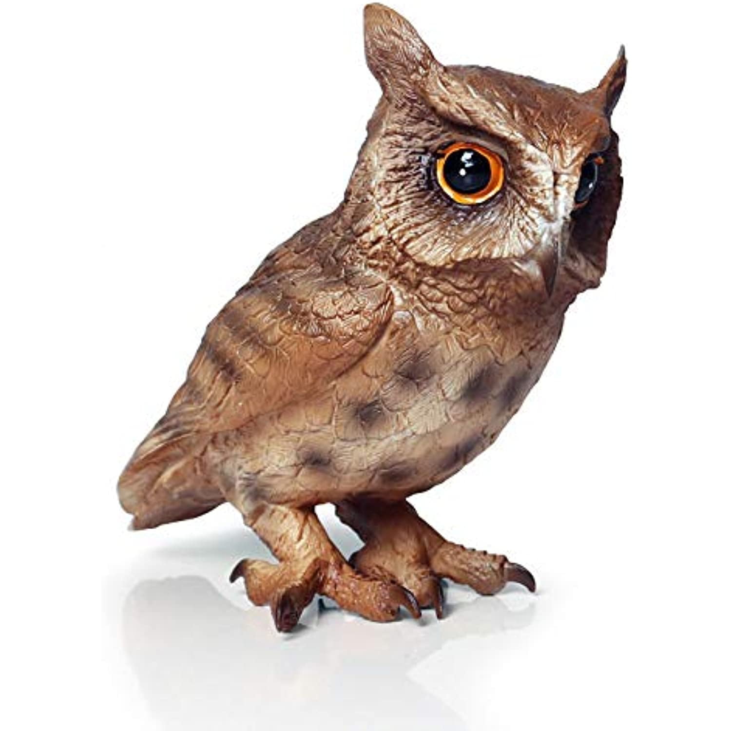 4.7 x 4.5 x 2.8 Inch Simulated Owl Model Realistic Owl Figurine Bird ...