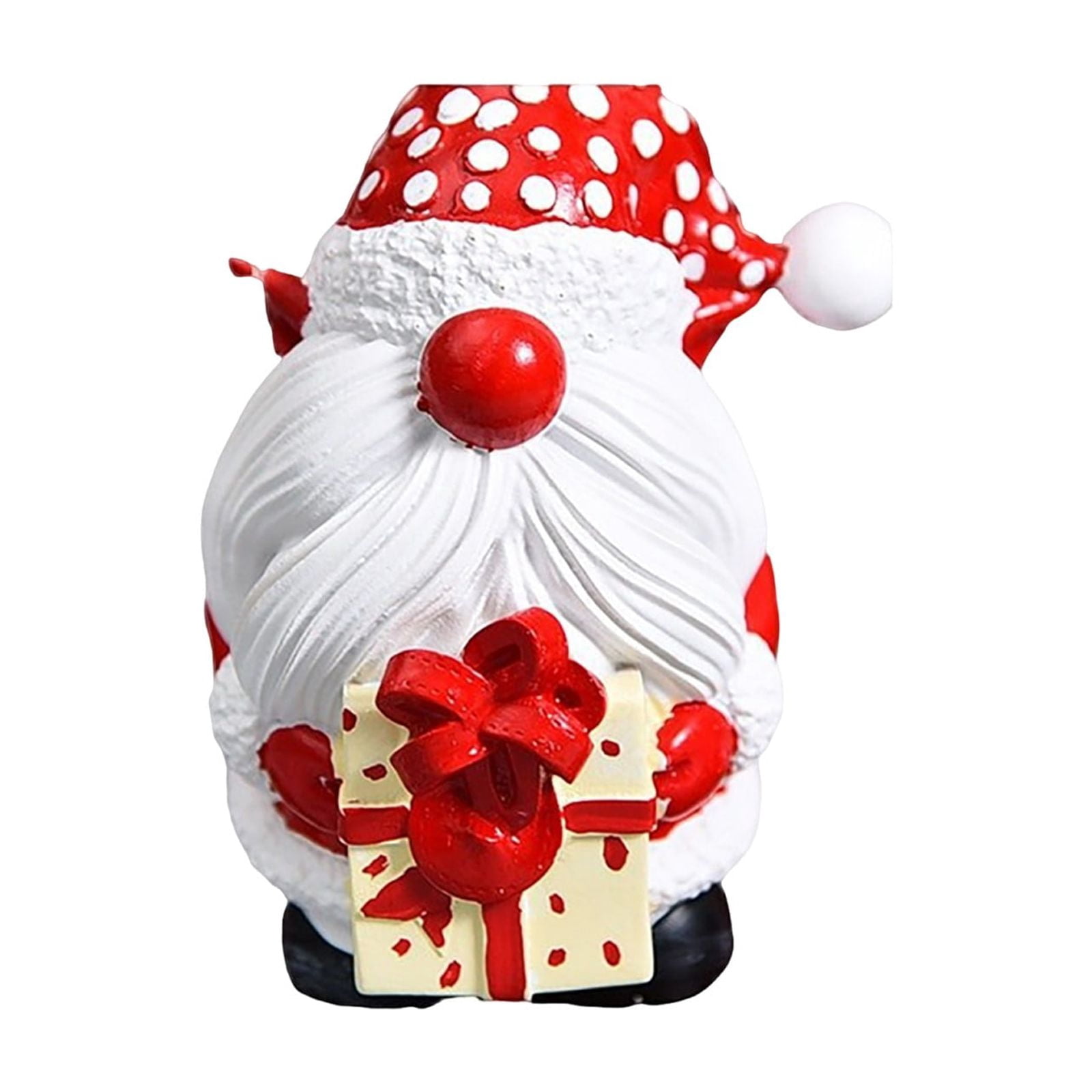 4.72Inch Santa Claus/Christmas Tree/Snowman/Reindeer Figurines, Santa ...