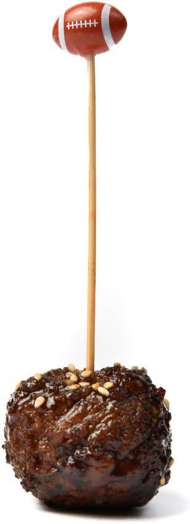 4.75" Football Decorative Sports toothpicks and skewers - Picks/Swizzle ...