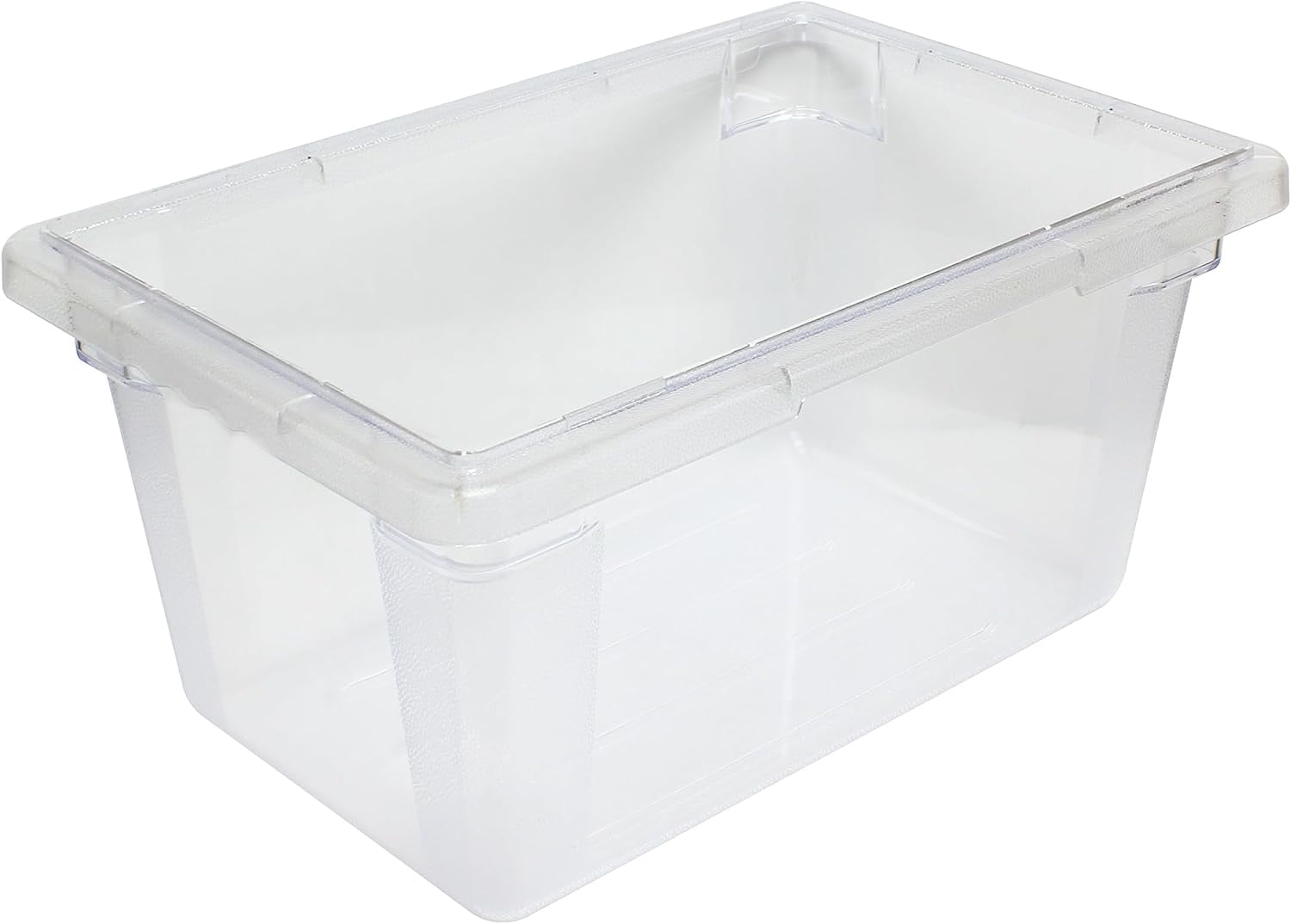 4.75 Gallon Clear Food Storage Box 12" X 18" X 9" Food Storage ...