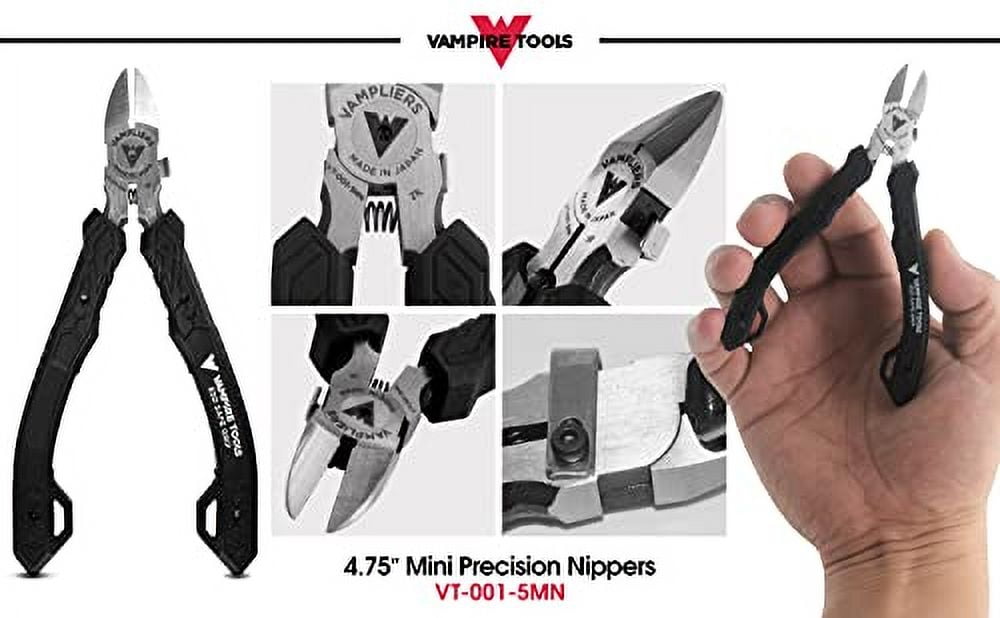 4.75" Precision Flush Cutters. Made in Japan. Professional Grade Side ...