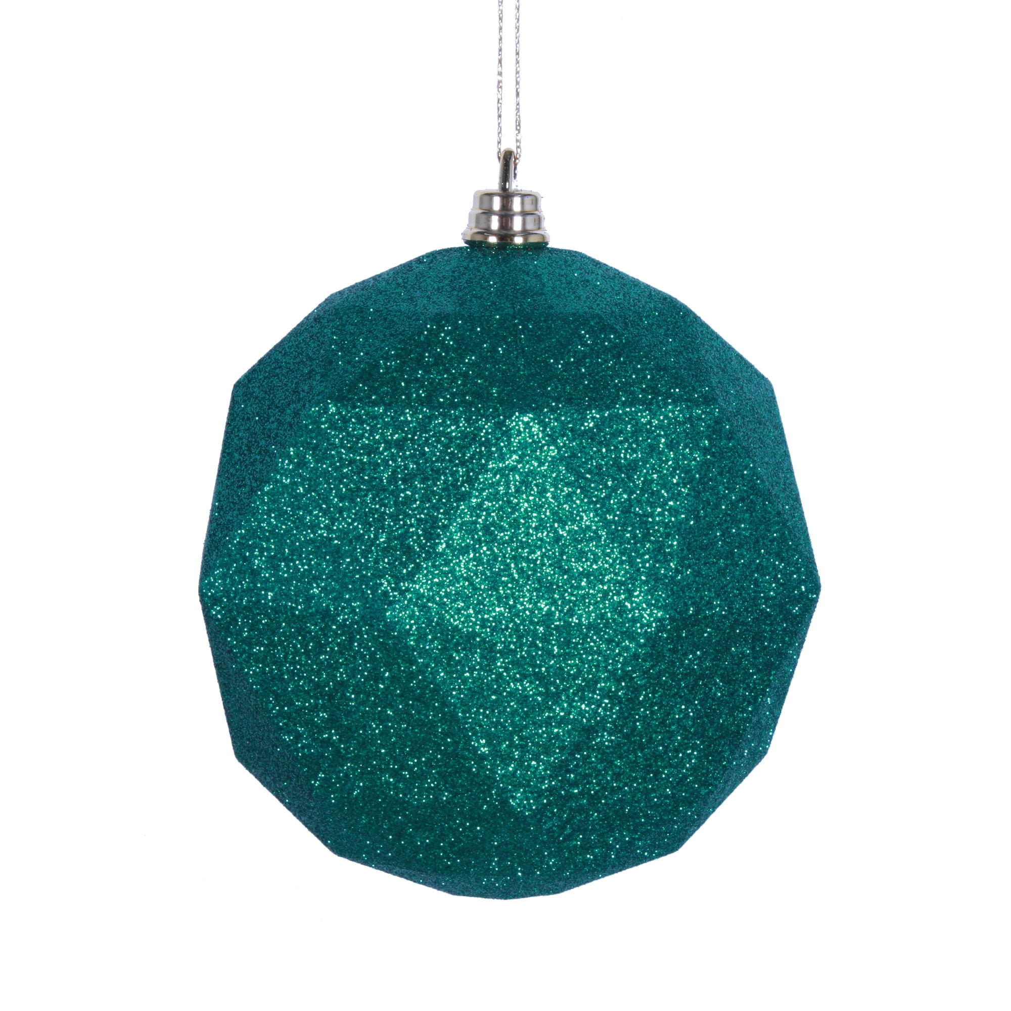 4.75" Seafoam Grn Glitter Geo Ball 4/bag - Walmart.com