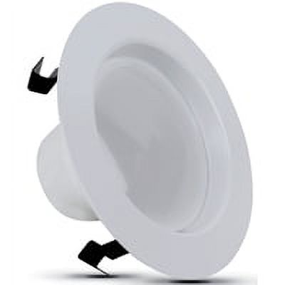 4" 75-Watt Equivalent Dimmable CEC Title 20 LED Recessed Retrofit Trim ...