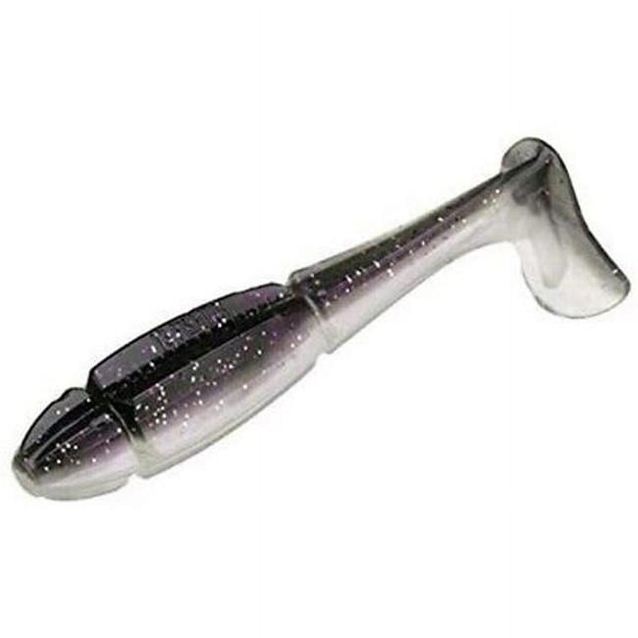 4.75 in. Churro Swimbait Purple Lure - Walmart.com