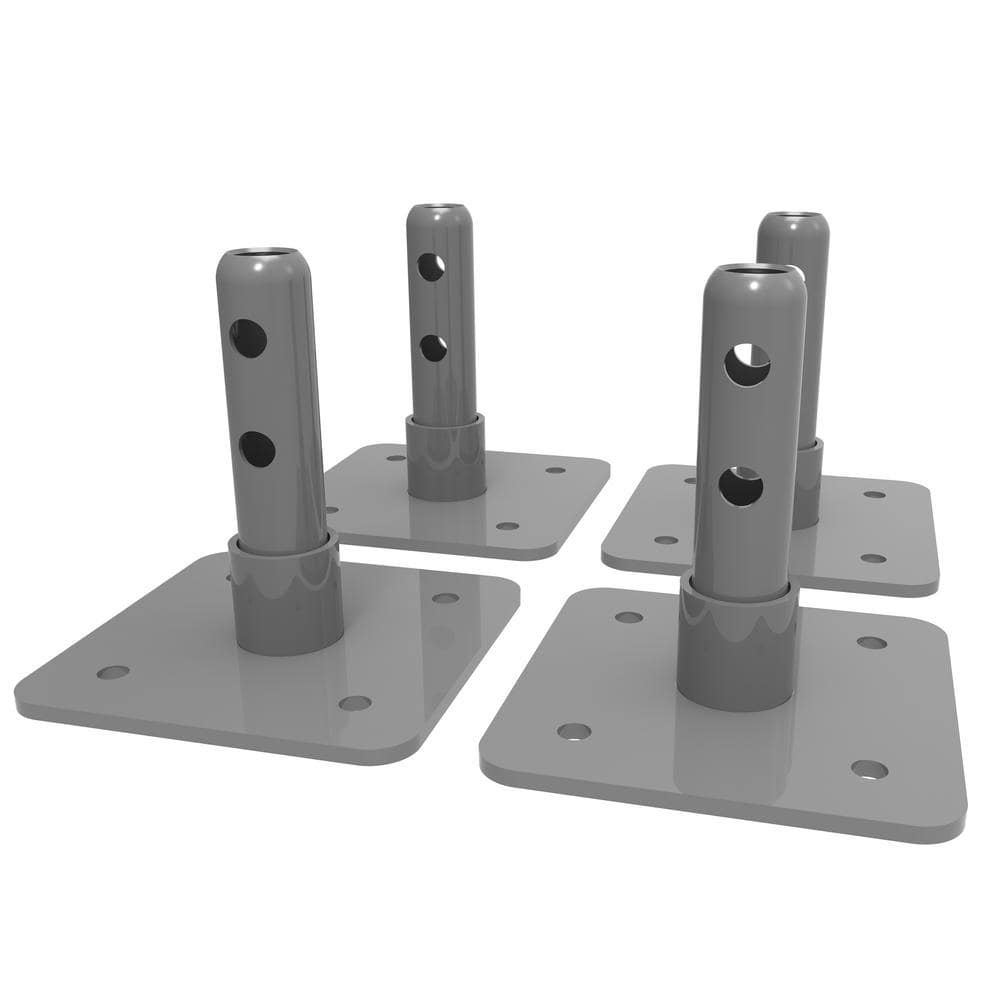 4.75 in. x 4.75 in. x 4.75 in. Steel Base Plate, Tools/Equipment for ...