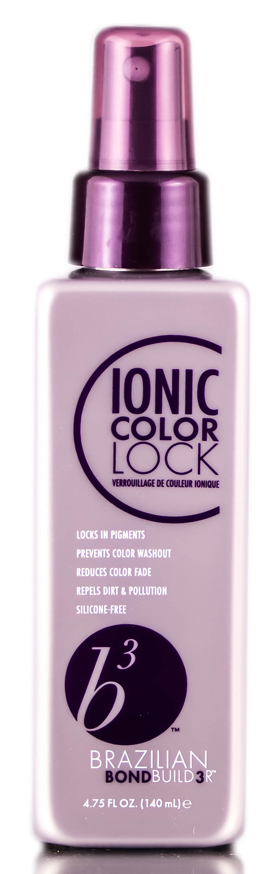 4.75 oz , Brazilian B3 Ionic Color Lock Spray, hair scalp beauty - Pack ...