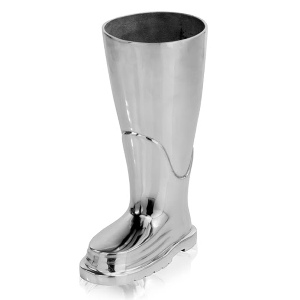 4.75" x 10.5" x 16" Buffed Firefighter Boot Stand - Walmart.com