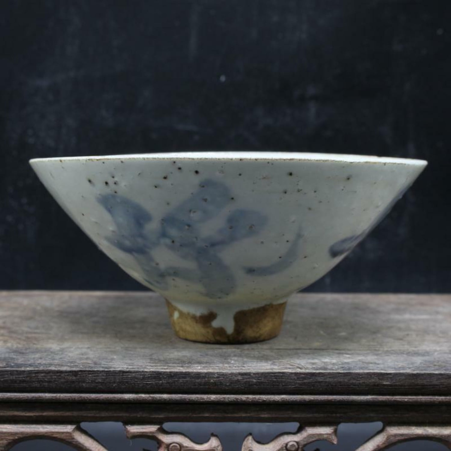 4.76 inch Chinese Ming Antique Blue White Porcelain Cap Shape Bowl Decoration - - Walmart.com