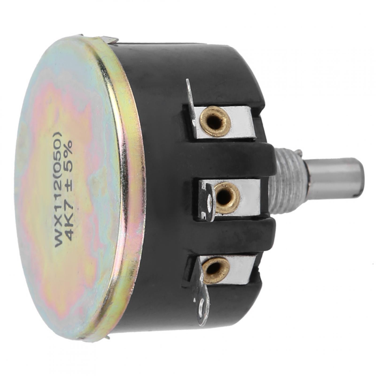 4.7K Ohm Single Turn Potentiometer, 5W Power, Control For DC Signal ...