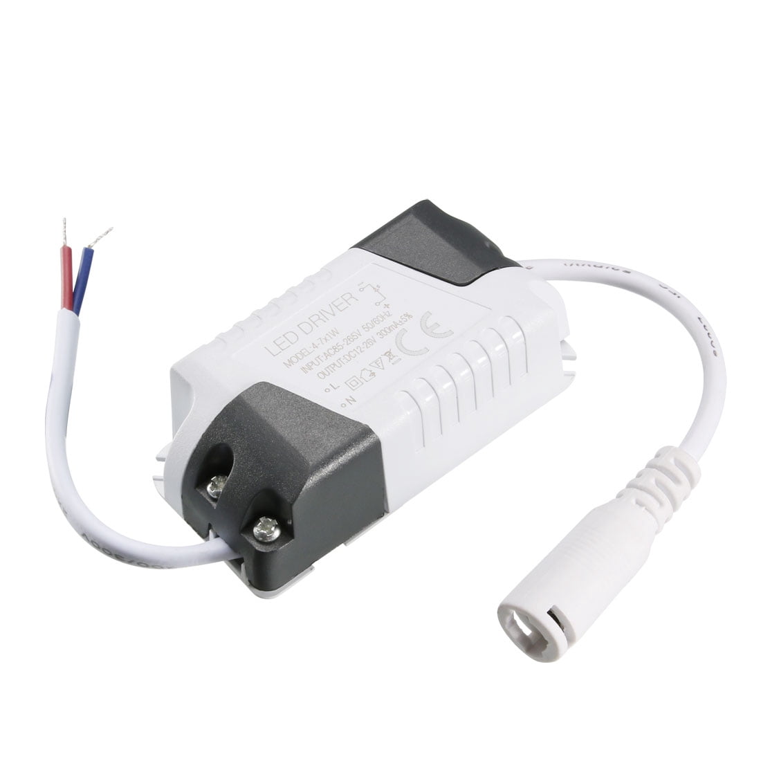 4-7W Constant Current 300mA High Power Driver DC Connector - Walmart.com