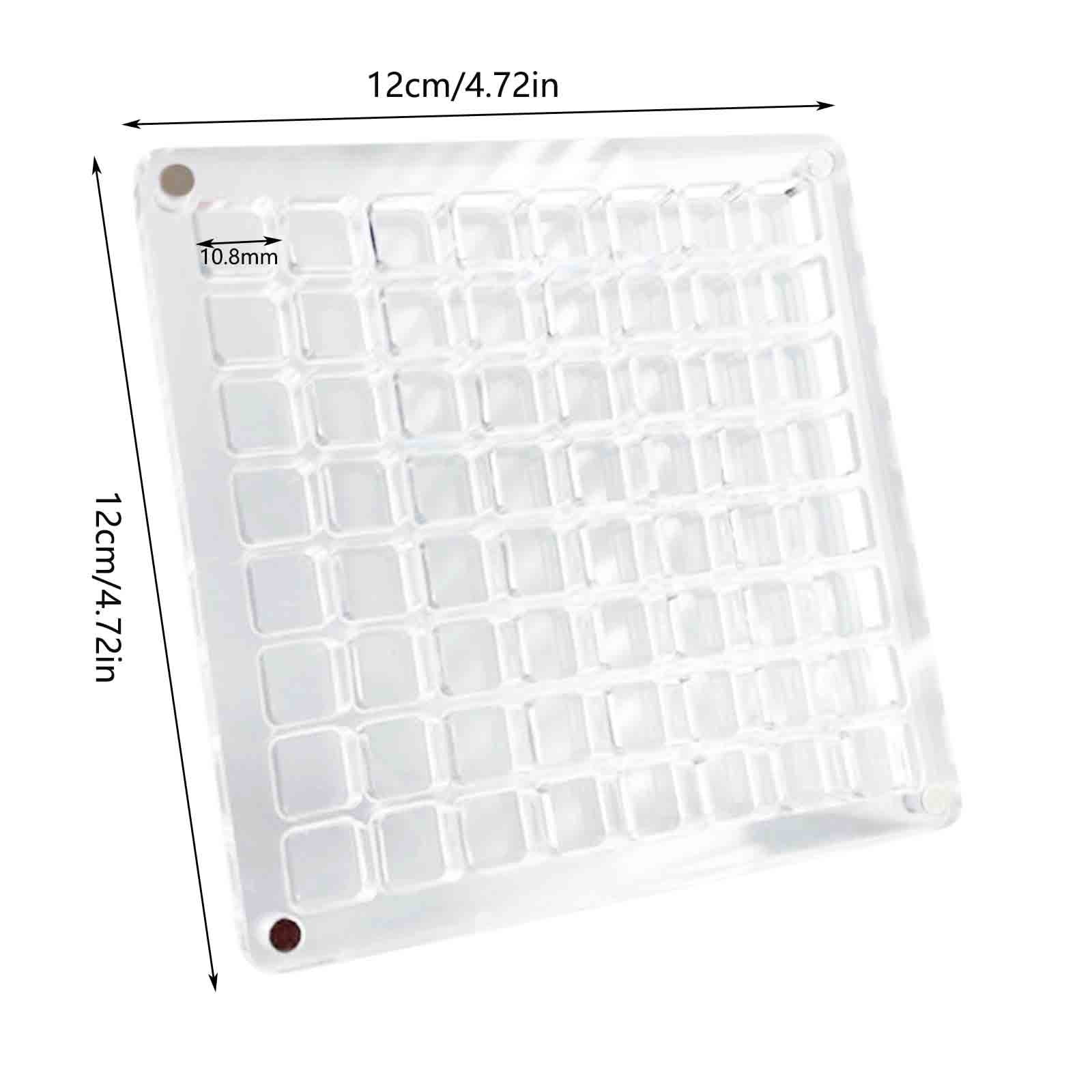 4.7x4.7 in Magnetic Seashell Display Box | Transparent Travel Jewelry ...