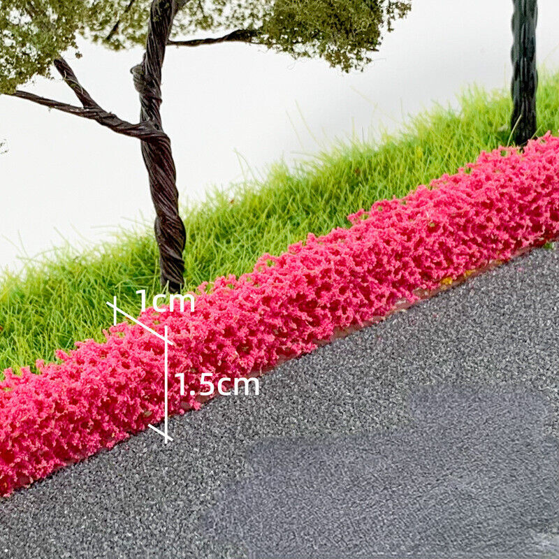 4/8/12/16 Pcs -Long Shrub Strips Grasses HO/OO Scale Fence Garden ...