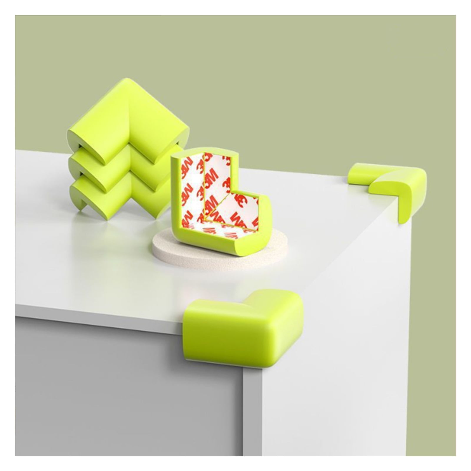 4/8/12 Pcs Soft Foam Safety Corner Protectors Edge Corners Protection ...