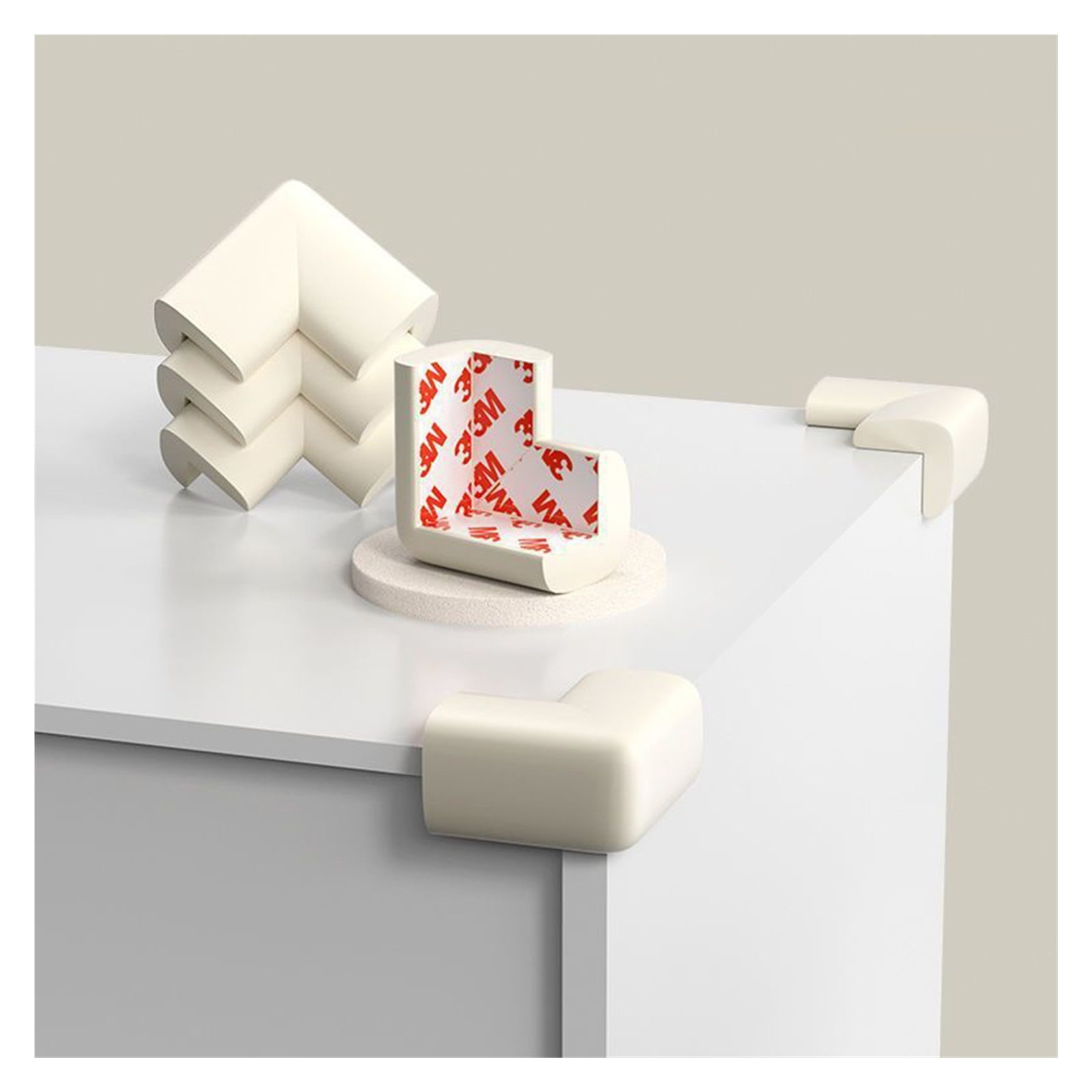 4/8/12 Pcs Soft Foam Safety Corner Protectors Edge Corners Protection ...