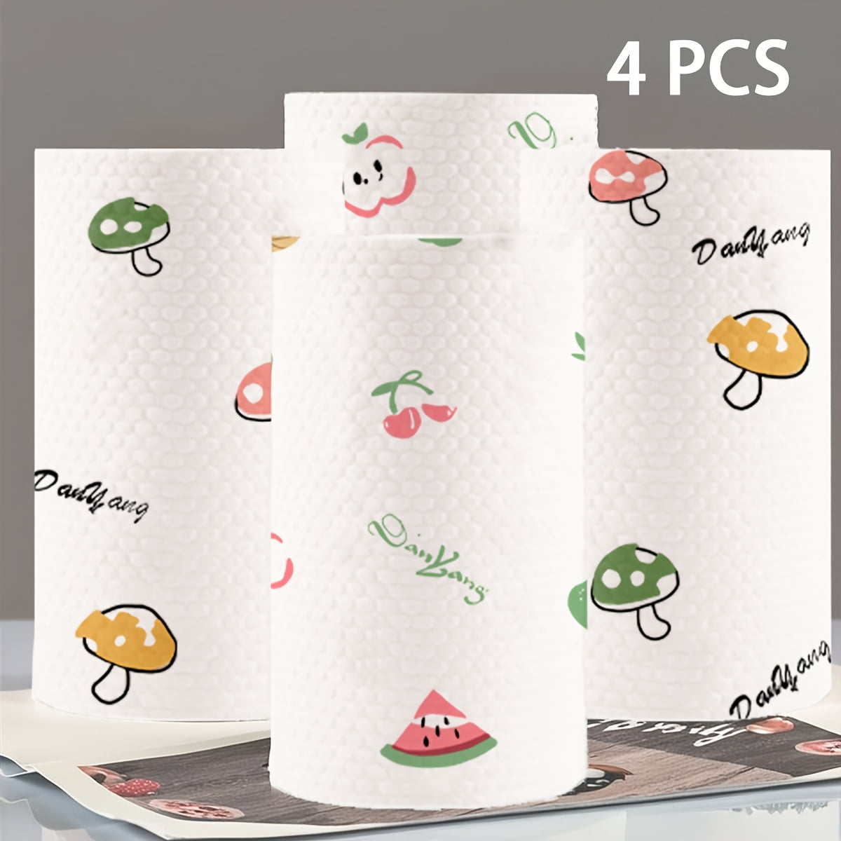 4/8/16 Rolls Lazy Rag Disposable Kitchen Paper Towel Washable Dry and ...