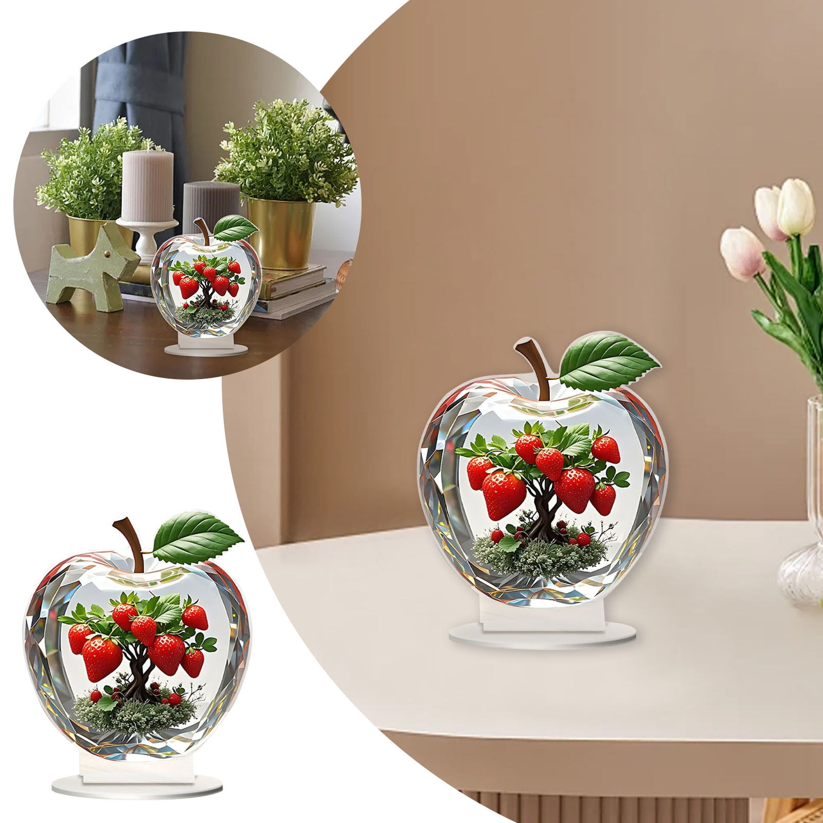 4.8''*5.8'' 2D Flat Table Sign Desktop Decoration Desk Collection ...