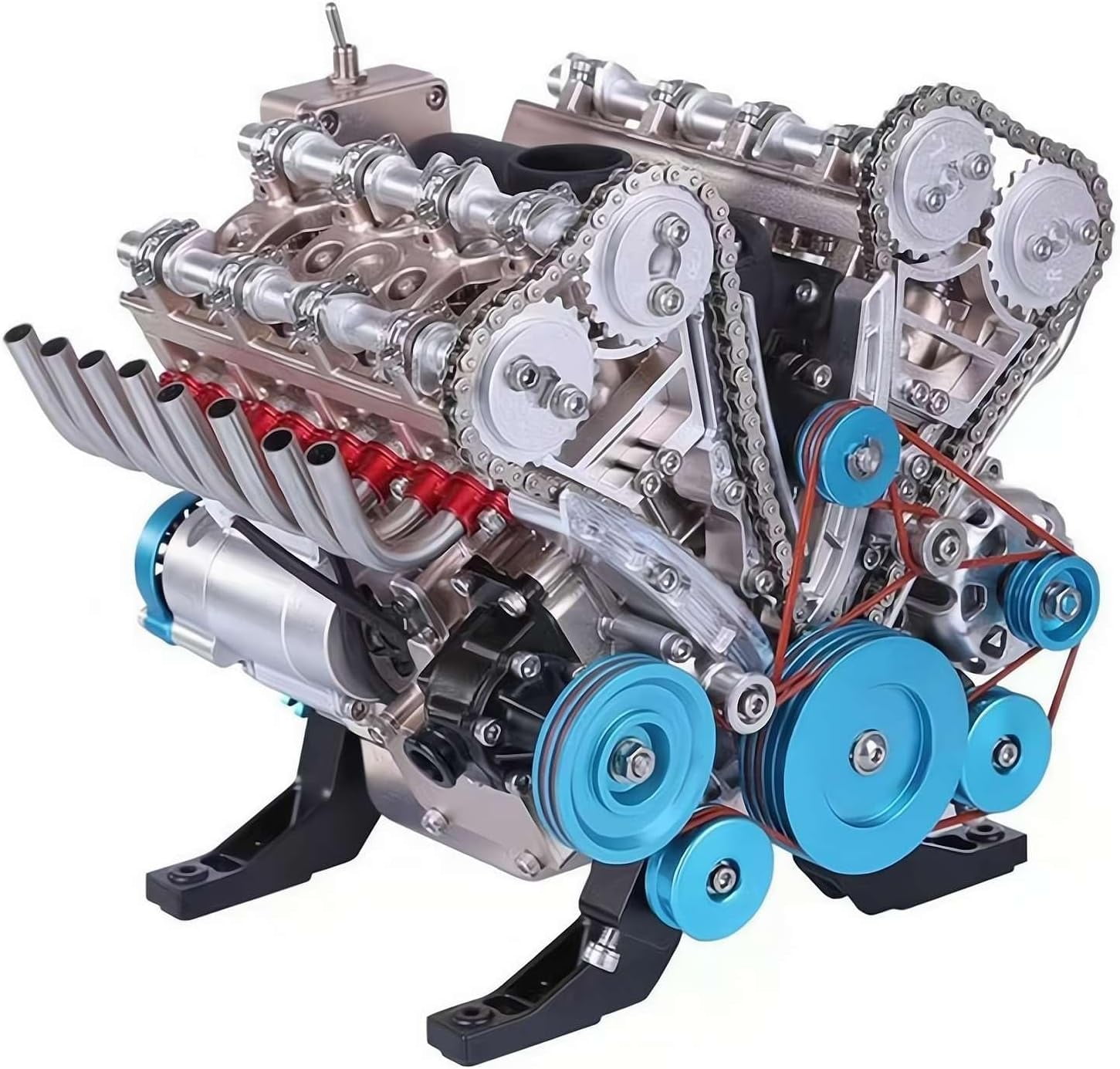 4/8-Cylinder Full Metal Car Engine Model, 4/8 Cylinder Car Engine Kit ...