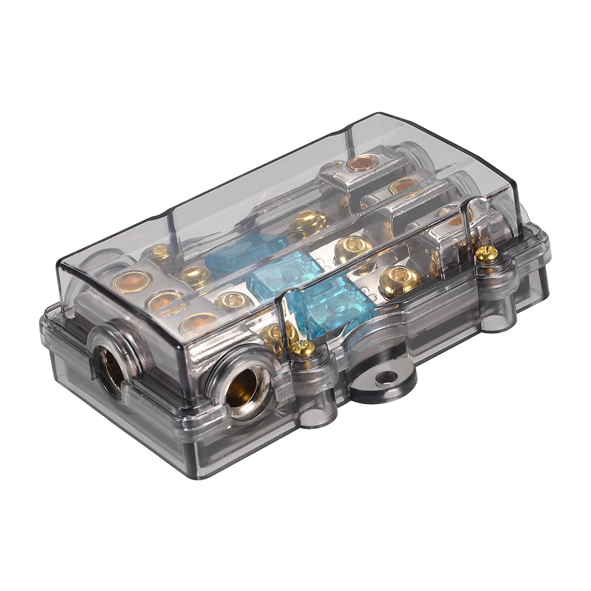 4/8 Gauge in Line Mini - ANL 1 in 3 Fuse Holder Distribution Block ...