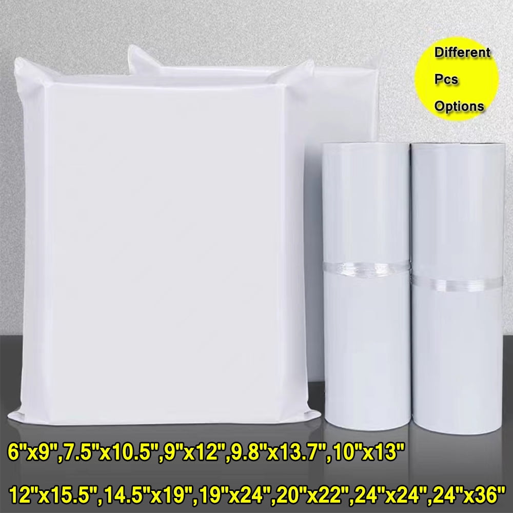 4.8 Mil Poly Mailers, Envelopes, Plastic Shipping Bags with Self ...