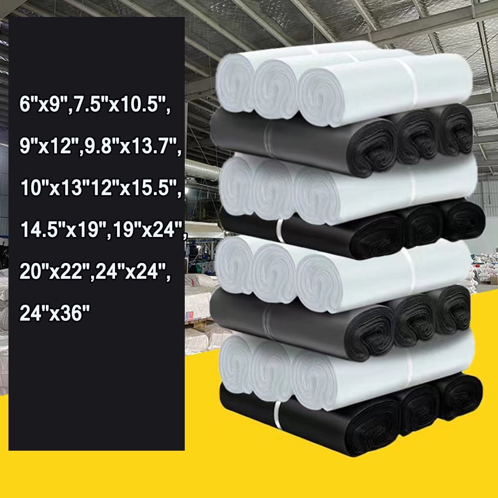 4.8 Mil Thick Poly Mailers ,Strong Adhesive Shipping Bags for Clothing ...