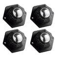 4/8 Pack Self Adhesive Caster Wheels, Swivel Wheels for Furniture, Load ...
