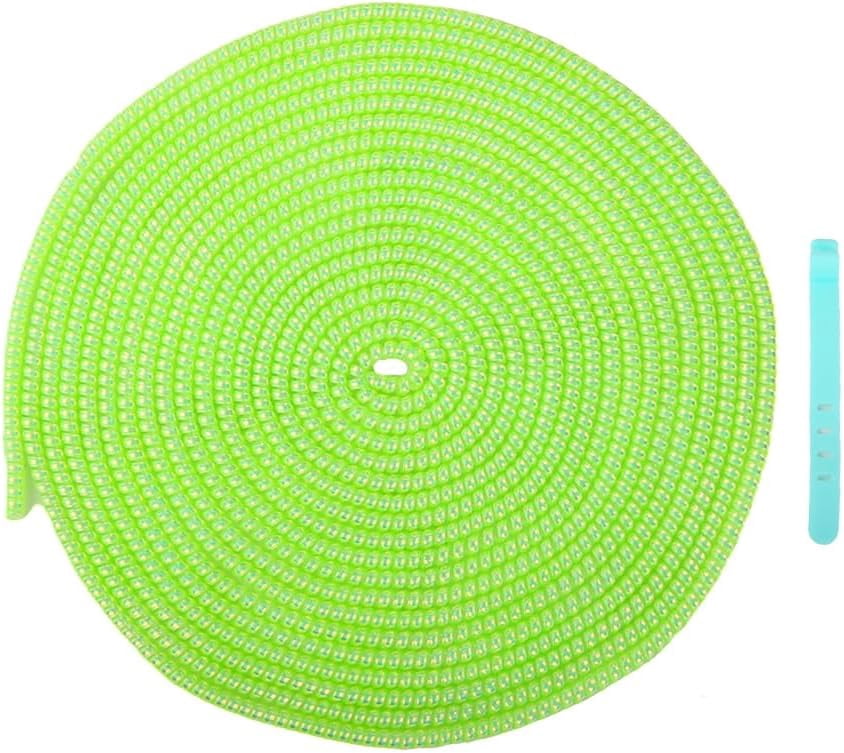4.8 meters (15.75 feet) spiral cable protector, multi-color suitable ...